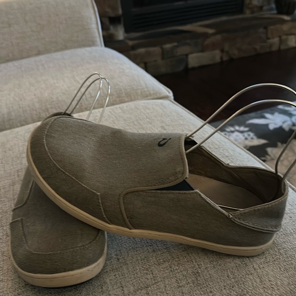 OluKai | Shoes | Olukai Canvas Slip Ons Size 5 | Poshmark